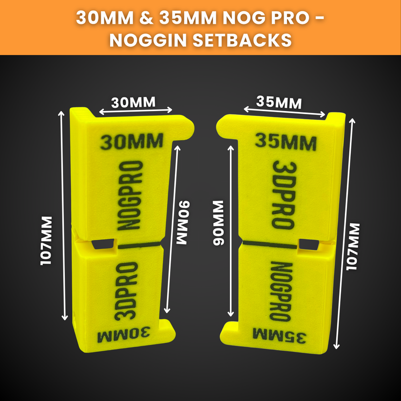 Nog Pro - Noggin SetBacks – 3DPRO