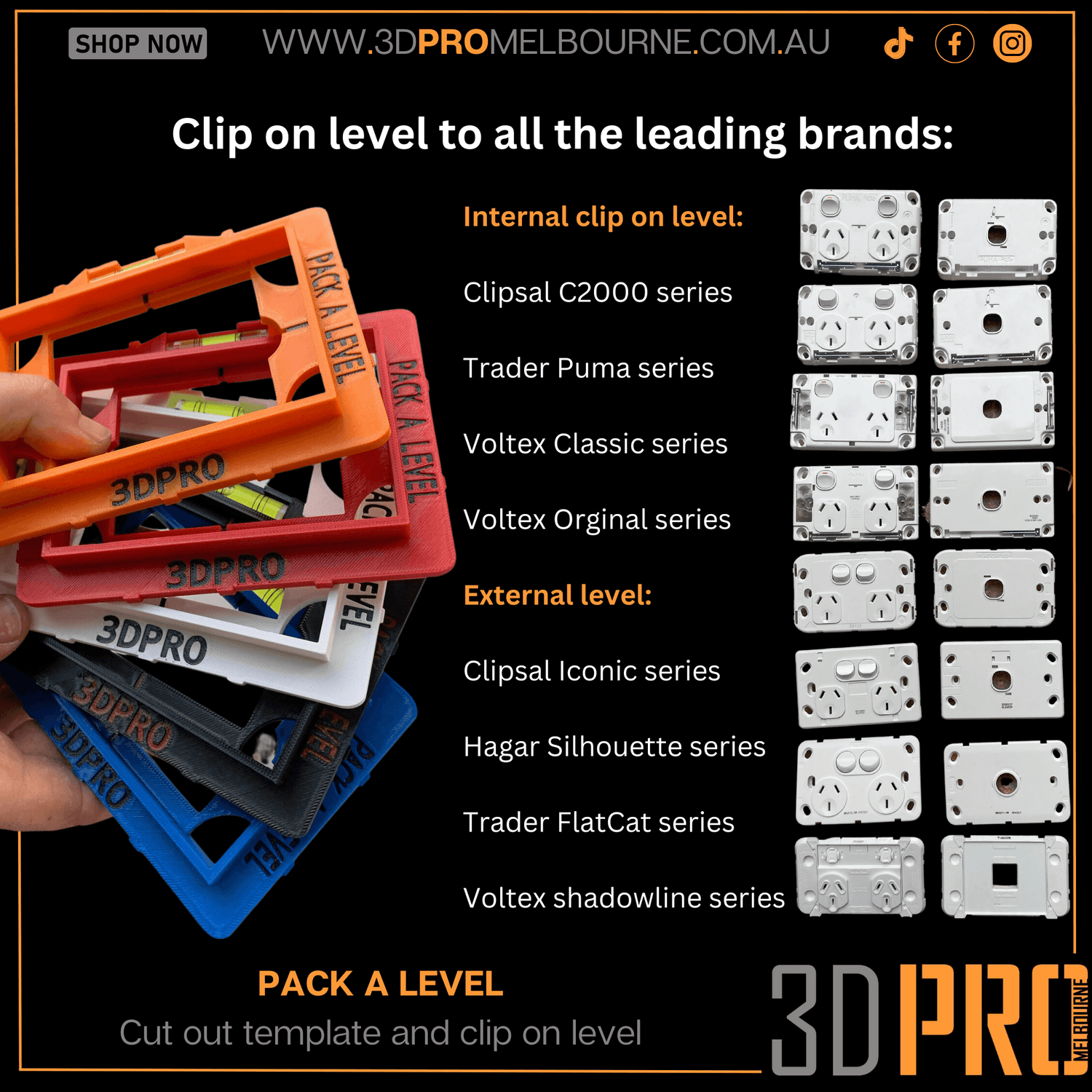 3D Pro | PackOut Shelving and 3D Printed Tradie Accessories