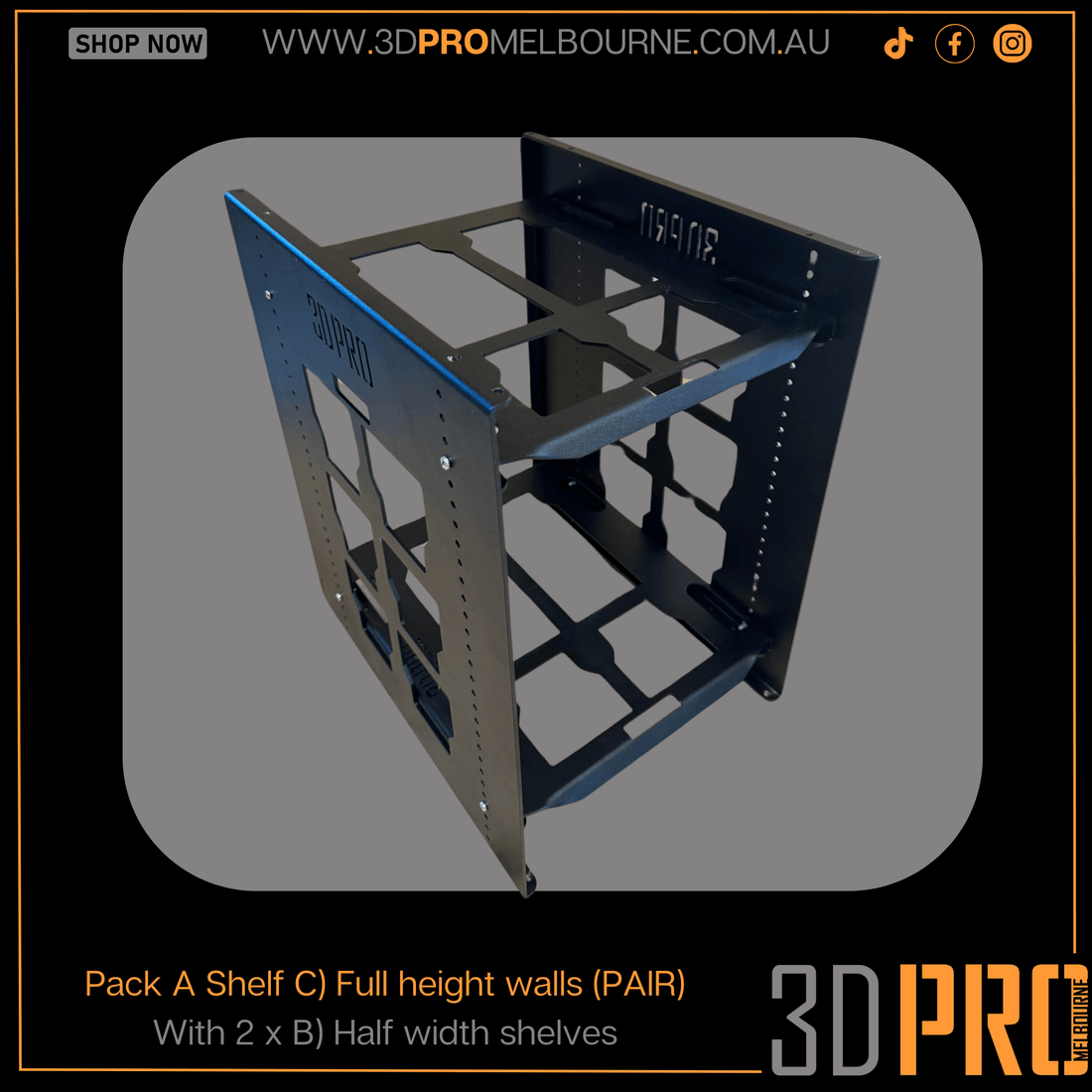 C) Pack-A-Shelf (Set of full height Walls)