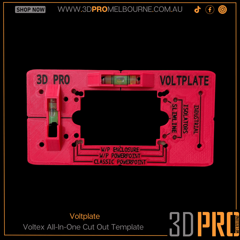 Shop now for Voltplate - Voltex all in one cut out template | 3D Pro