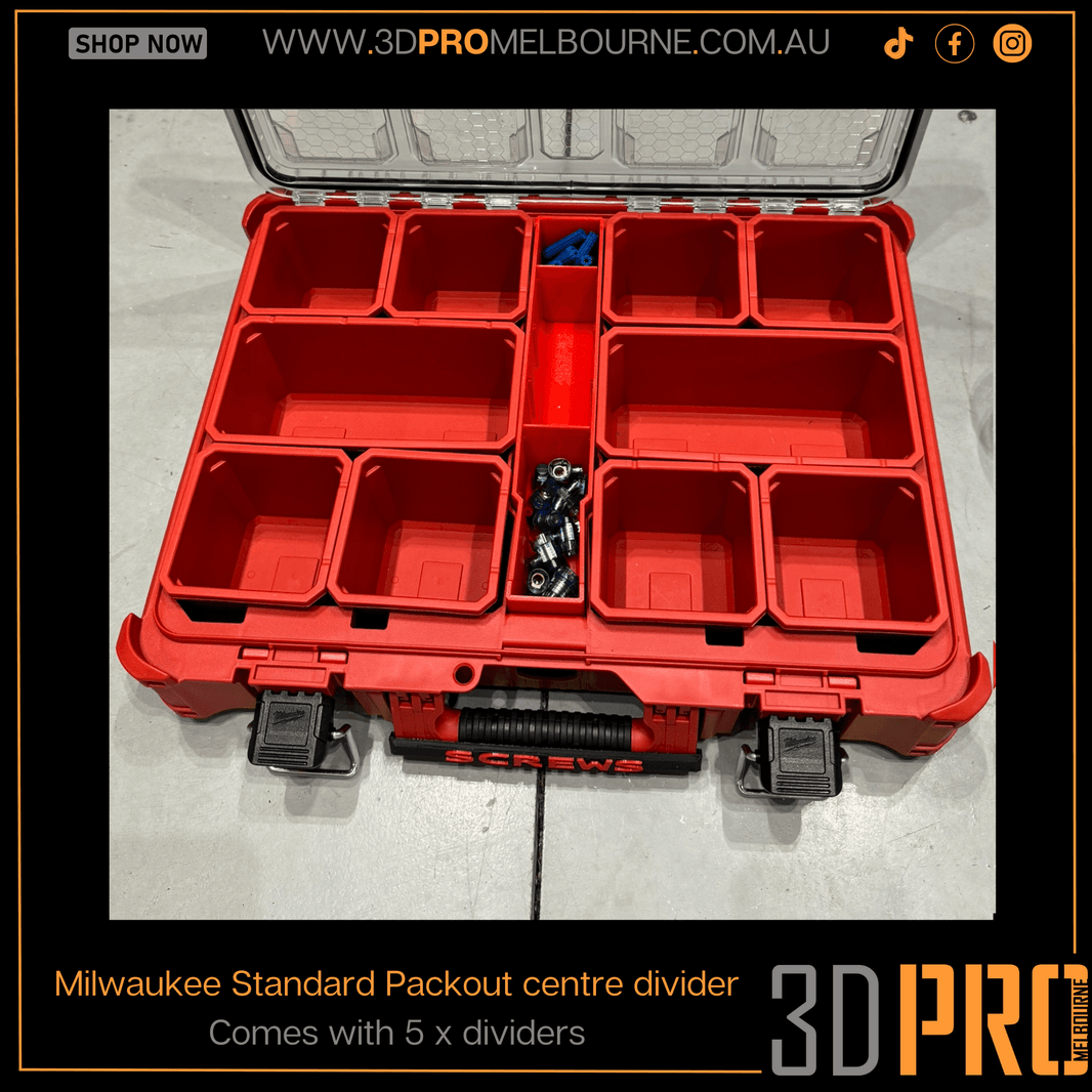 3D Pro | PackOut Shelving and 3D Printed Tradie Accessories