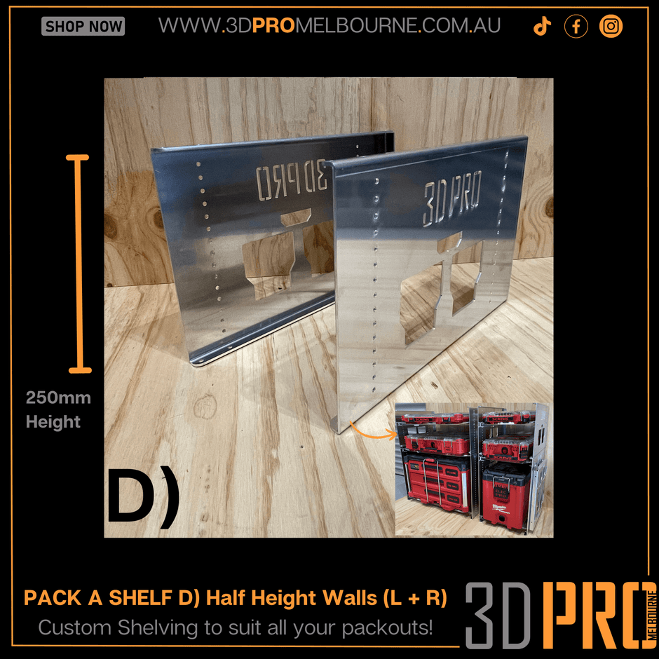 PACK-A-SHELF - Packout shelving