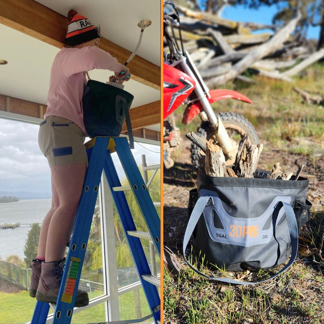 Folding buckets - collapsable/watertight/20litre and 40litre