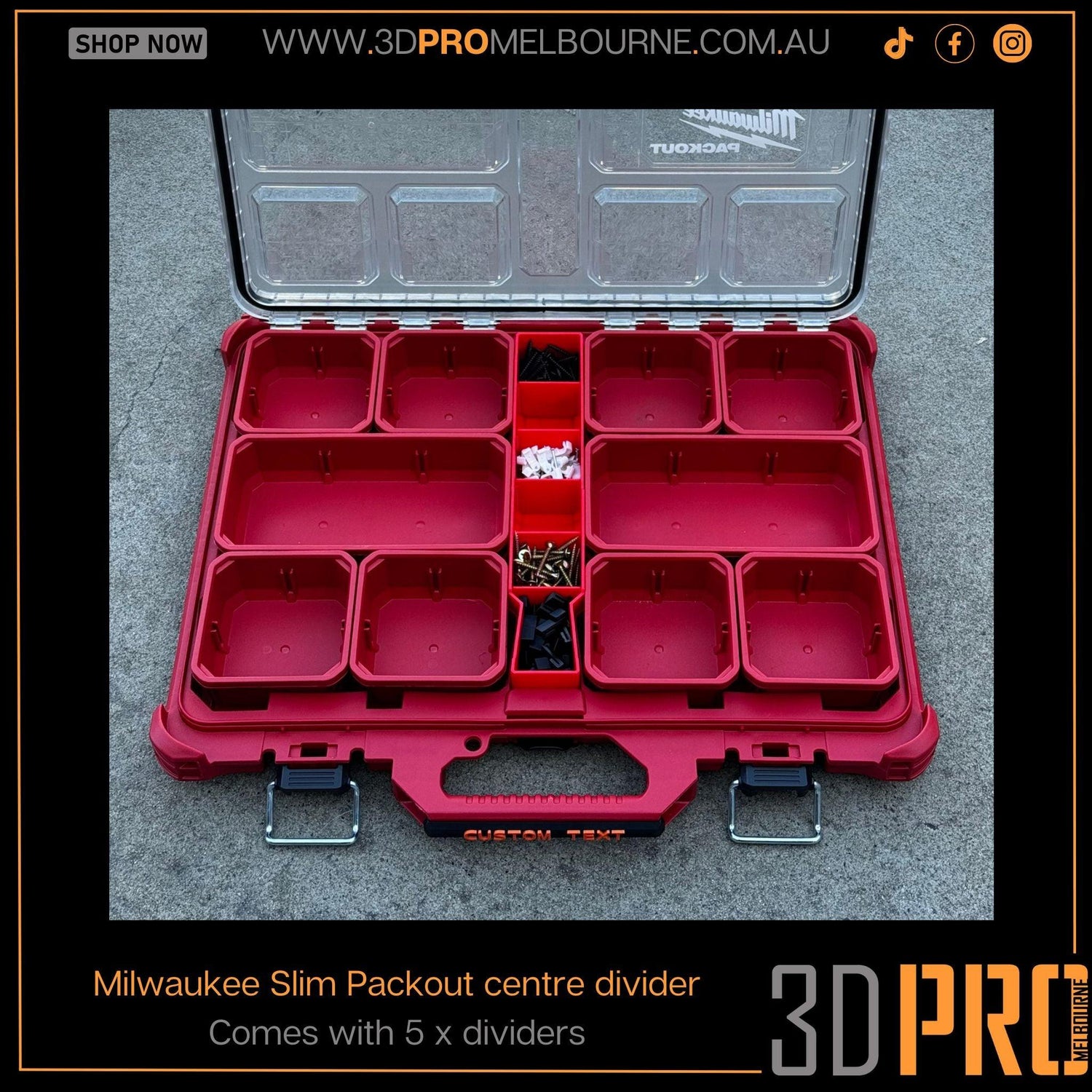 3D Pro | PackOut Shelving and 3D Printed Tradie Accessories