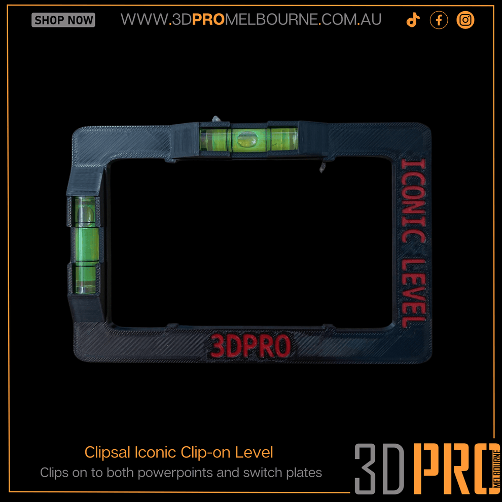 Shop with us for Clipsal Iconic clip-on level | 3D Pro