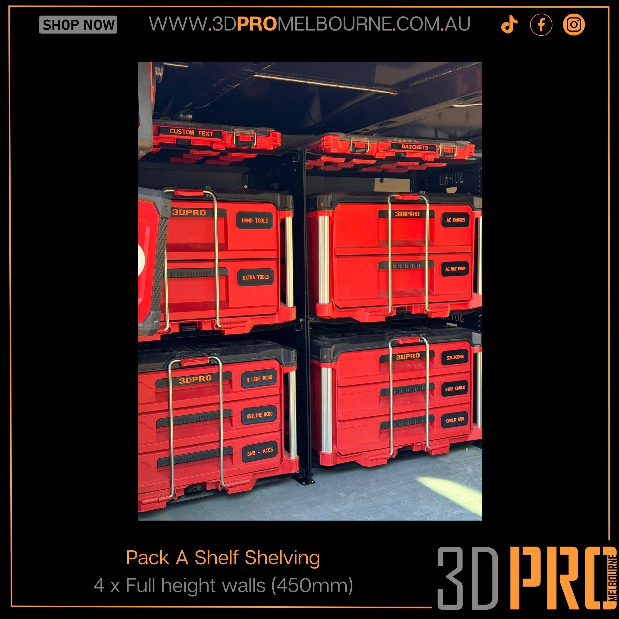 C) Pack-A-Shelf (Set of full height Walls)