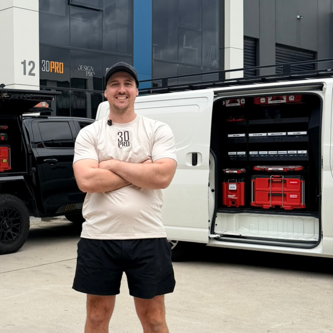 Van Packout Shelving for Tradies | Modular Storage by 3DPRO