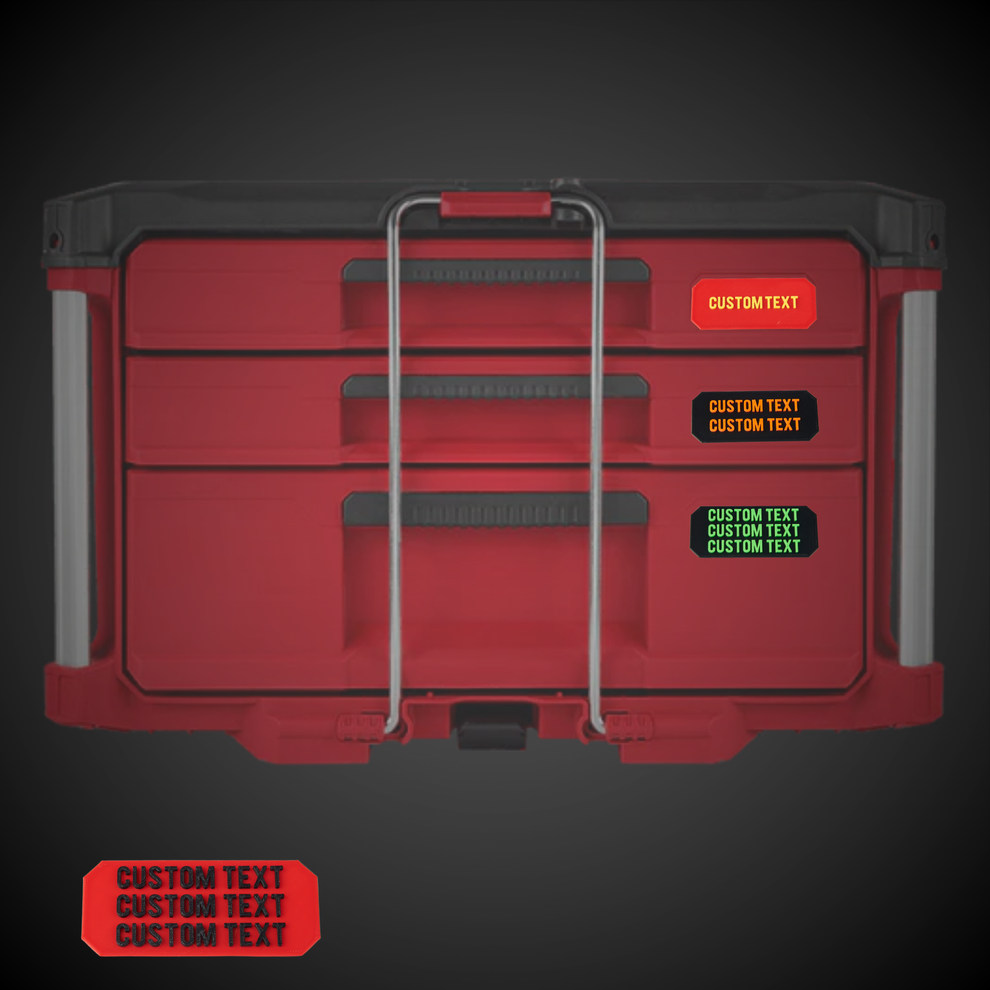 Shop with us for Milwaukee Packout Custom Drawer Labels | 3D Pro – 3DPRO