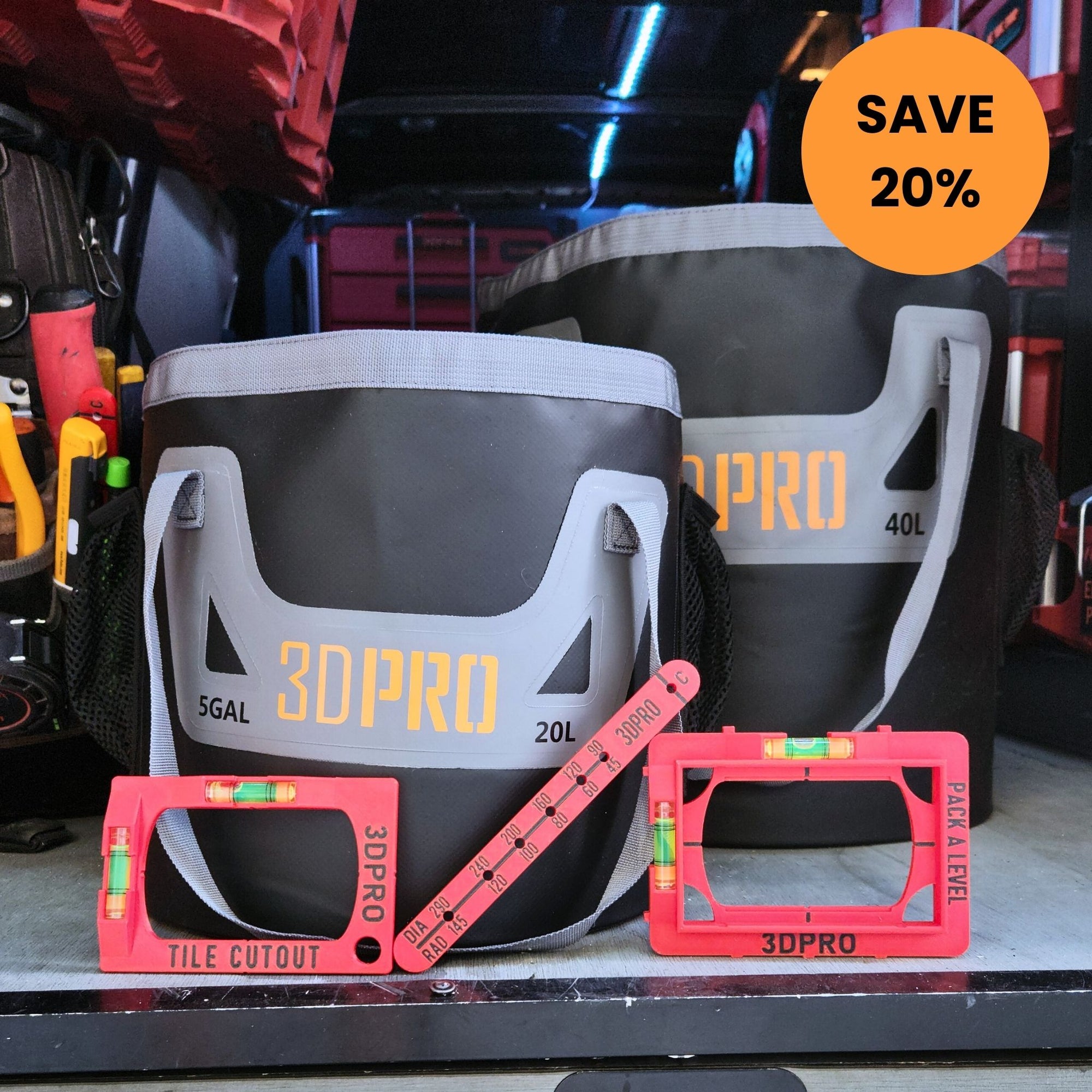 3D Pro | PackOut Shelving and 3D Printed Tradie Accessories