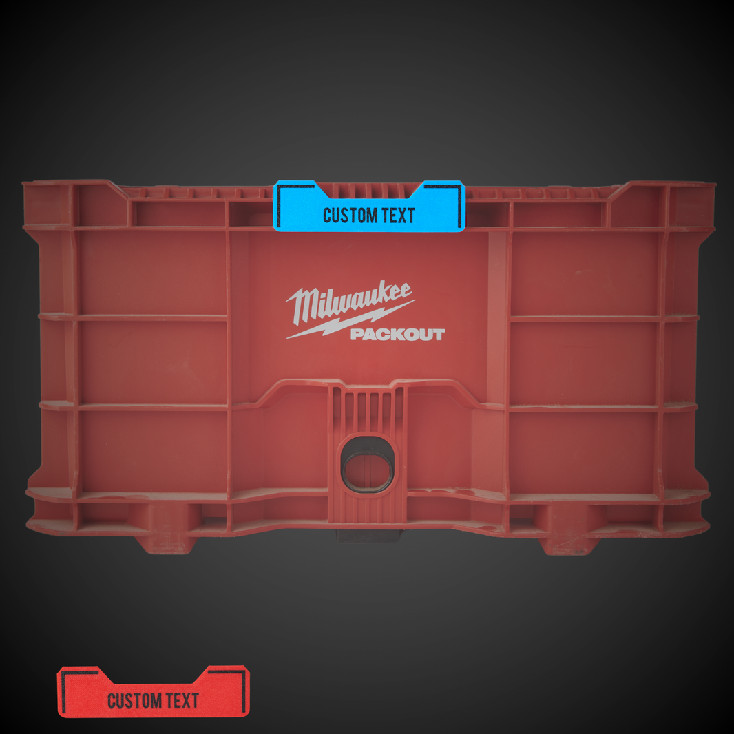 Milwaukee Packout Labels/latches/handles – 3DPRO