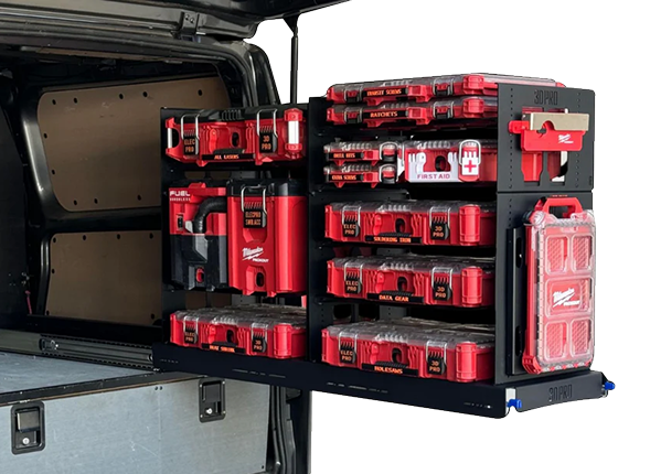 Packout Shelving for Tradies | Pack A Shelf by 3DPro – 3DPRO